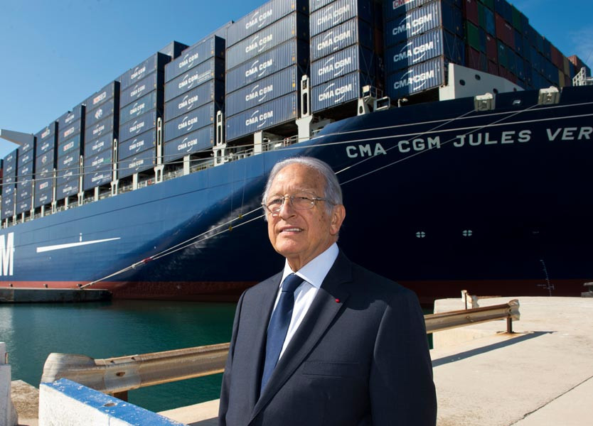الجمهورية | وفاة جاك سعادة مؤسس مجموعة CMA CGM