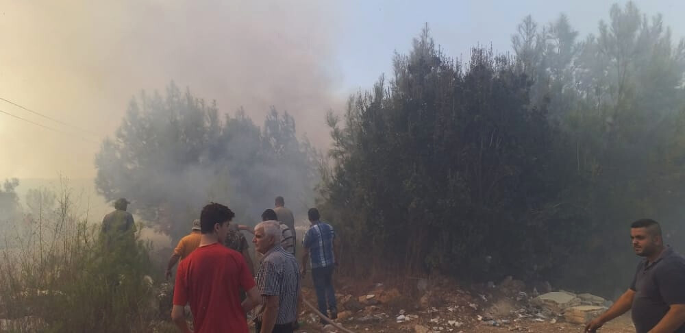 الجمهورية | حريق كبير في رحبة ومطالبة بالتدخل السريع