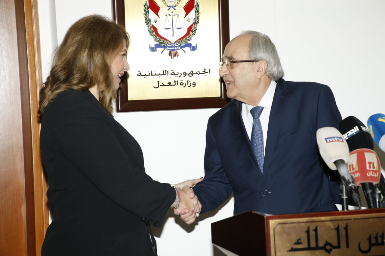 الجمهورية | نجم تتسلّم وزارة العدل: سأفعل كل ما يلزم لتعزيز استقلالية ...