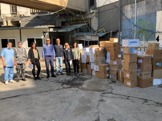 الجمهورية | قوى الأمن تتسلّم هبة أدوية متنوّعة لمصلحة سجن رومية